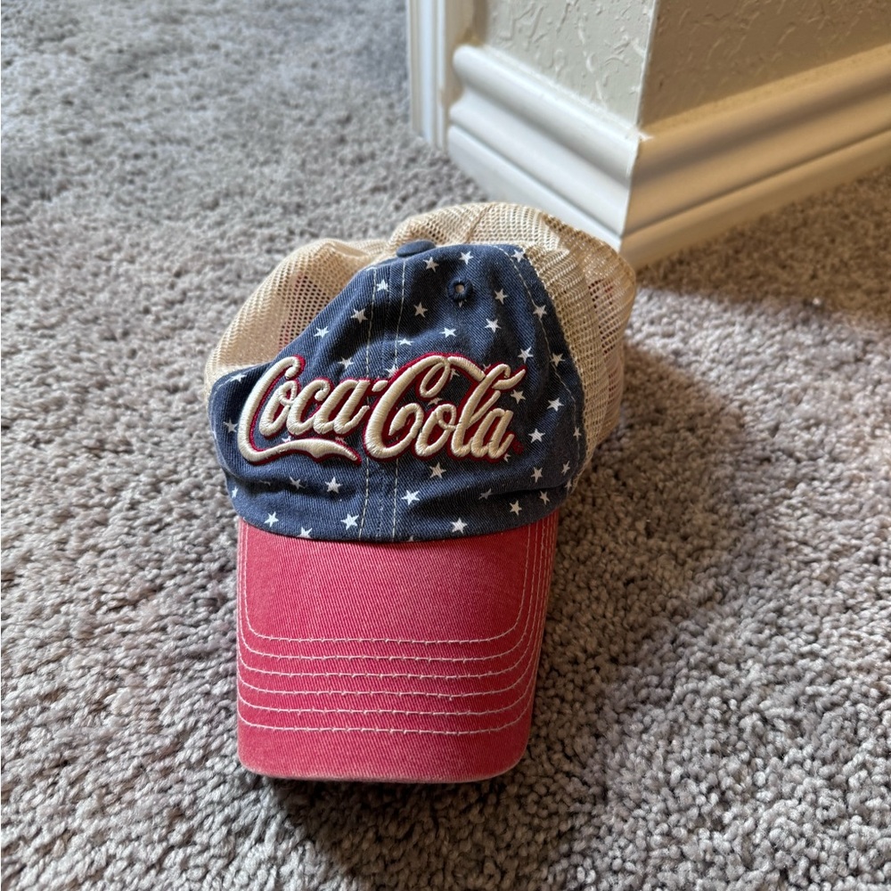 Coca cola Coke American flag patriotic unstructured t… - Gem